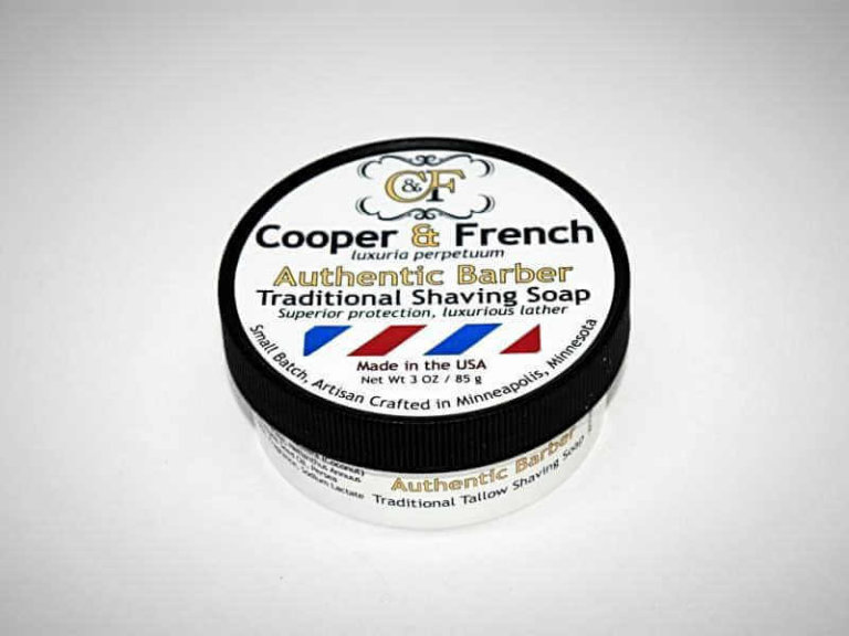 Cooper And French Shave Soap Review - Authentic Barber - Sharpologist