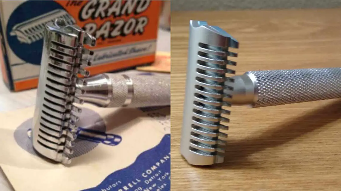 Double Open Comb And Self Lubricating Open Comb Razors