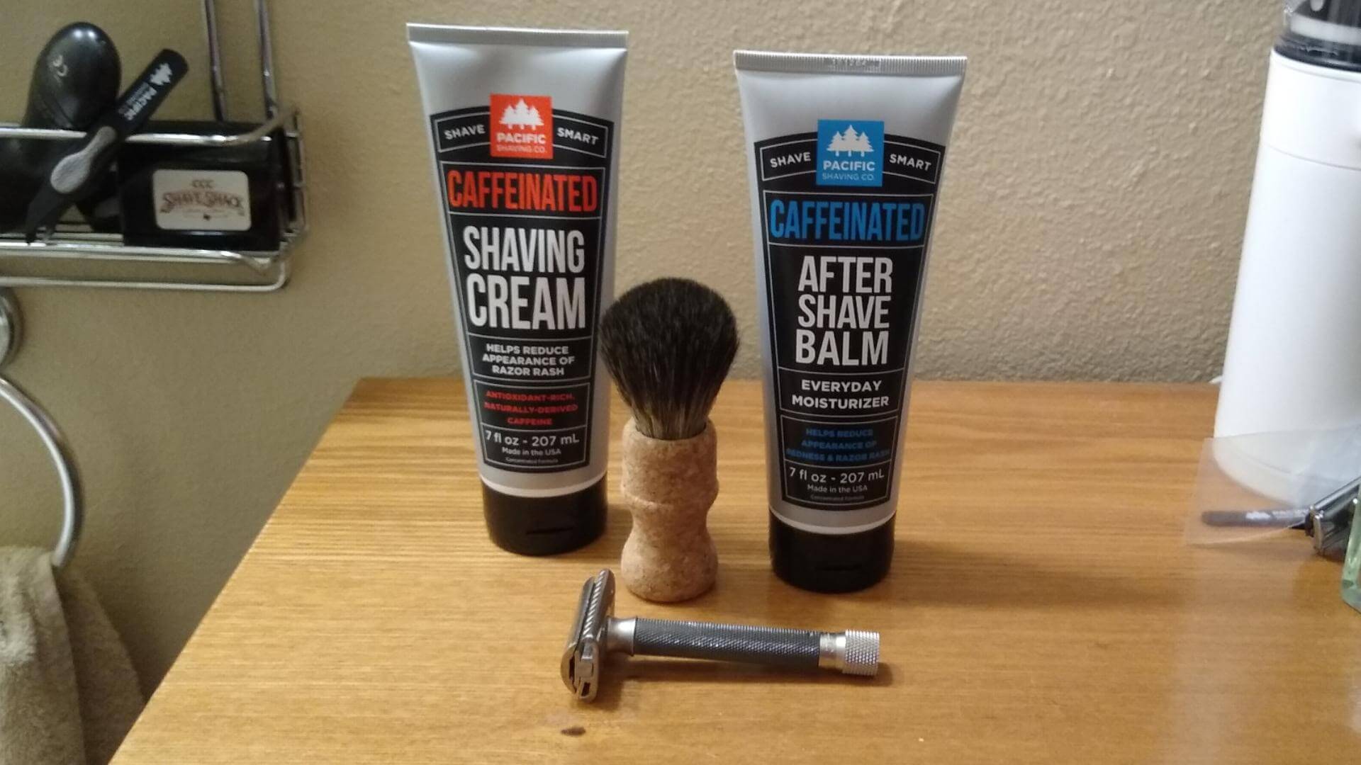 Pacific Shaving Cork Handle Shave Brush Review - Sharpologist