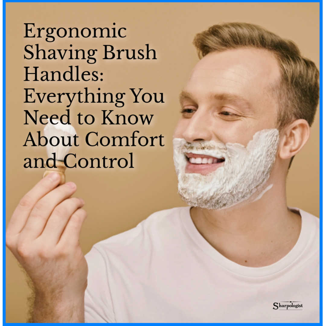 Ergonomic Shaving Brush Handles - Sharpologist